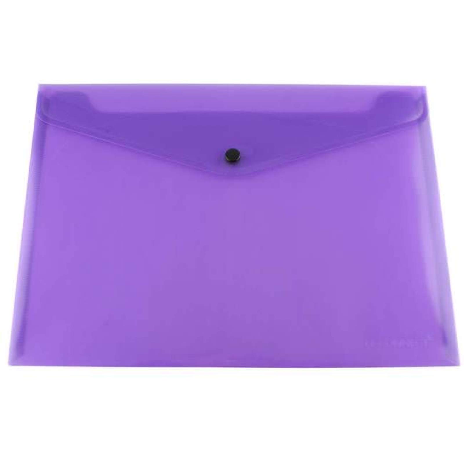 Q-Connect Polypropylene A4 Document Folder - Purple, Pack of 12 ...