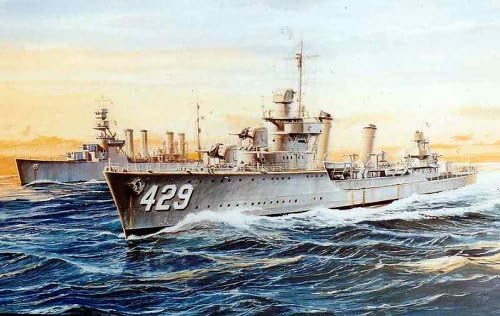 Amazon.com: Skywave 1/700 WWII US Destroyer DD429 Livermor Model Kit ...