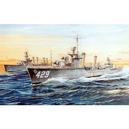 Amazon.com: Skywave 1/700 WWII US Destroyer Escort DE224 Rudderow Class ...