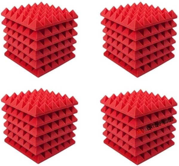 DEVICE OF URBAN INFOTECH Pyramid Acoustic Sound Foam Panels For Studio ...