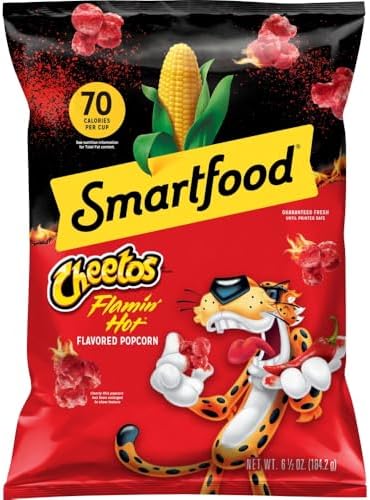 Amazon.com: Smartfood Cheetos Popcorn - Flamin' Hot
