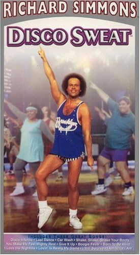 Amazon.com: Richard Simmons - Disco Sweat [VHS] : Simmons, Richard ...