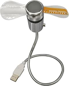 Baoblaze Gooseneck Fan, Flexible Cooling Fan, Clock Display Portable ...