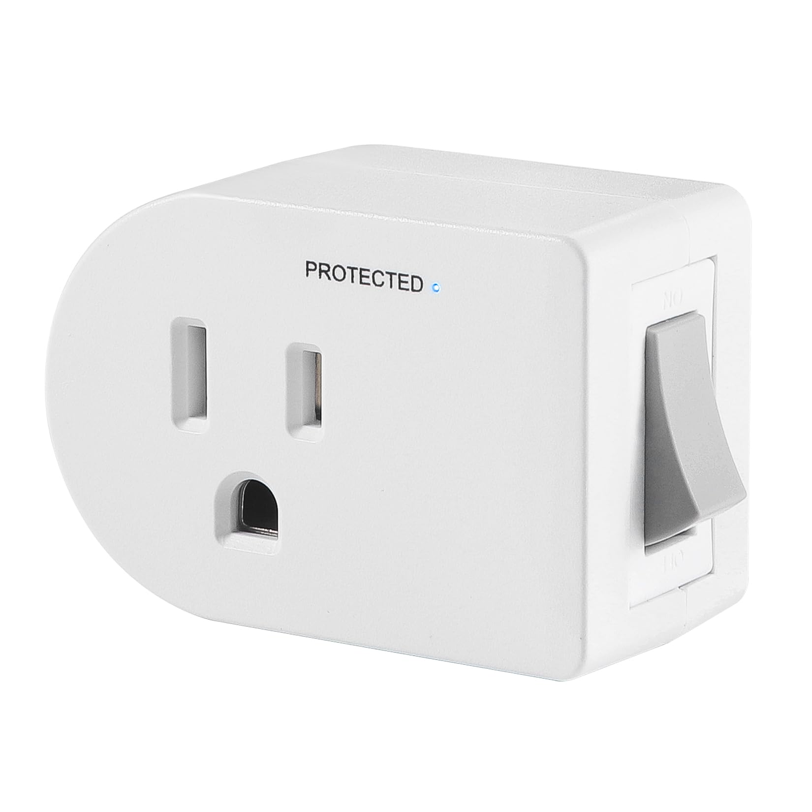 Amazon.com: Single Surge Protector Plug with ON/Off Switch, FiiMan ETL ...