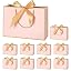 TACHIO 4 Pcs Gift Bags for Presents,Paper Bags with Golden Bow Ribbon,6 ...