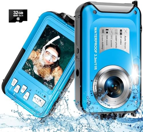 Amazon.com : Canon PowerShot D30 Waterproof Digital Camera, Blue ...