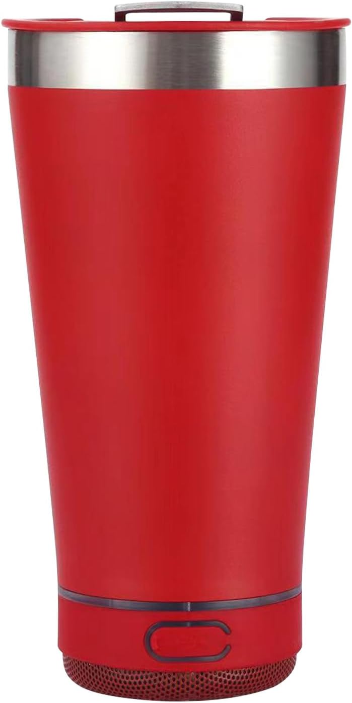 Amazon.com: Stainless Steel Bluetooth Speaker Drinking Cup,Wireless ...
