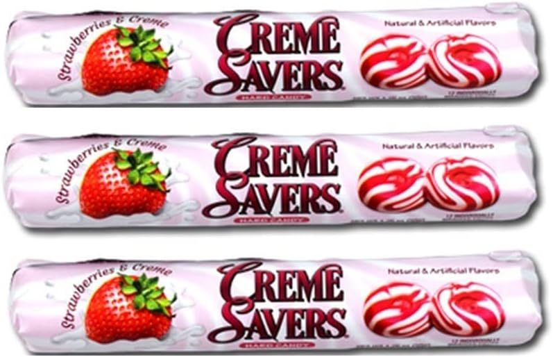 Creme Savers Strawberries and Creme Hard Candy | The Taste of Fresh ...