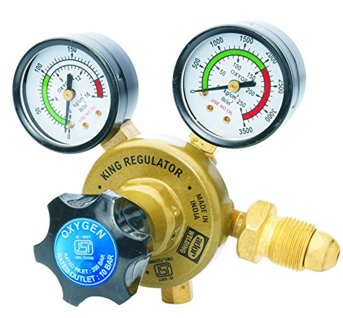 ADOR WELDING SINGLE STAGE CO2 GAS REGULATOR WITH FLOW GAUGE, MODEL ...