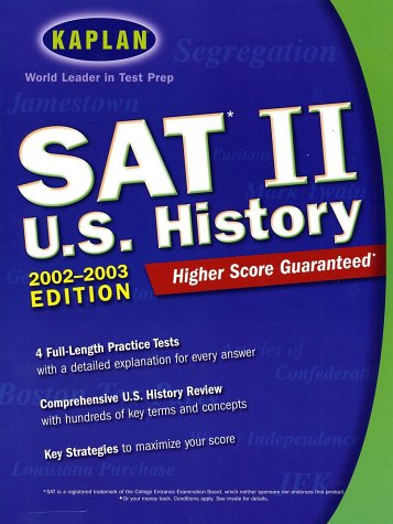 Kaplan SAT II: U.S. History 2002-2003 Edition: Kaplan: 9780743217842 ...