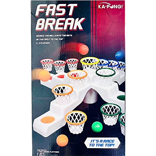 Majik Ka-Pong! Fast Break Portable Table Top Basketball Game : Amazon ...