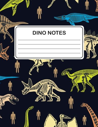 Dino Notes: Lined Dinosaur Notebook (X-Ray Dinosaurs Design) (Journal ...