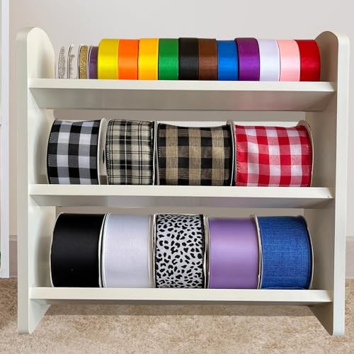 RELODECOR Artisan Crafted Ribbon Organizer: Space-Saving, Multi-Use ...