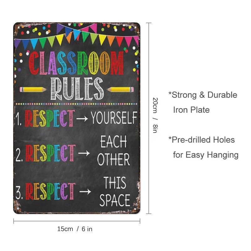 Classroom Respect Sign