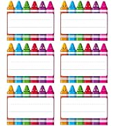 Amazon.com: JUESMOS 36PCS Name Tags for Classroom Desks School Bus ...