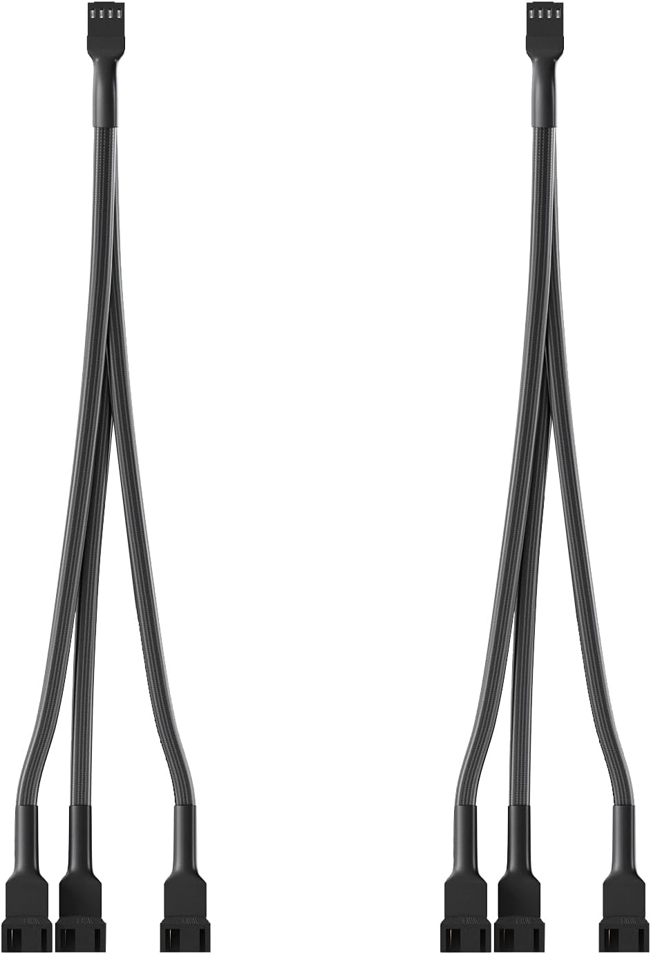 Amazon.com: Aypzuke 5 Pack Computer PC PWM Fan Splitter Cable 1 to 3 (4 ...