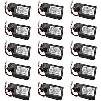 Amazon.com: HOWING (15-Pcs) MR-BAT6V1SET 6V 1800mAh Single-Use Lithium ...
