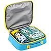 Zawadi Global Bluey Kids Childrens Lunch Box Set – Insulated Lunch Bag ...