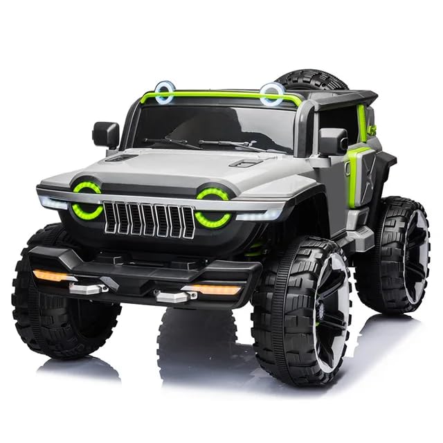 Buy GettBoles 4X4 Big Wheeler Electric Rechargeable Jeep for Kids of ...