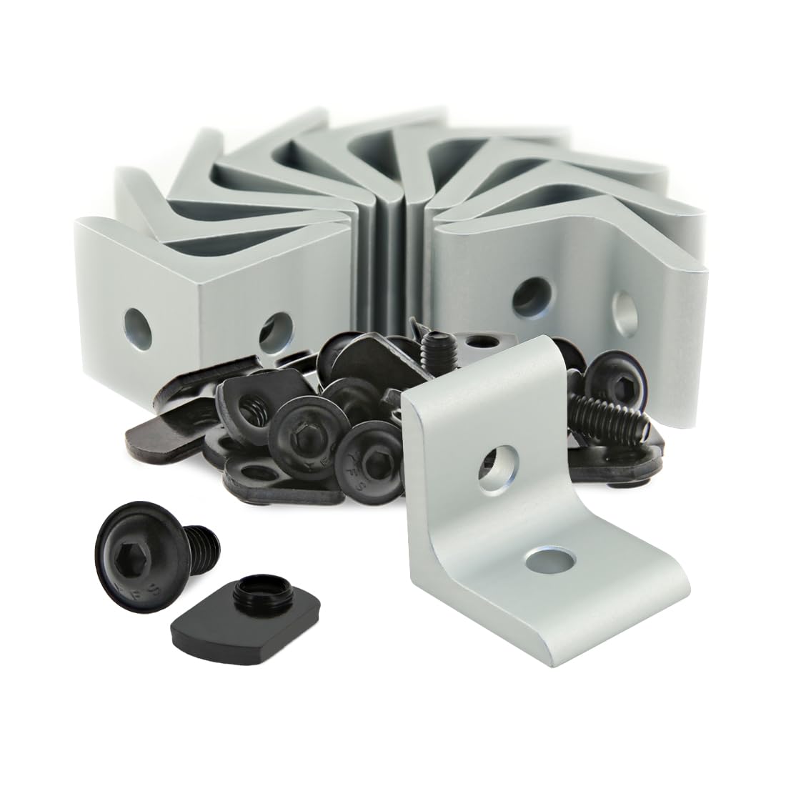 Amazon.com: 8020, 4302 and 3320 Hardware Bundle, 15 Series Aluminum 2 ...