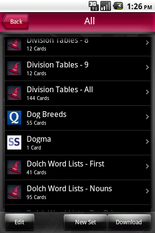 Quizard Flashcards - App on Amazon Appstore