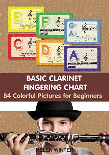 Basic Clarinet Fingering Chart: 84 Colorful Pictures for Beginners ...