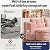 Amazon.com: CouCouchmans 78.7-inch Folding futon Sofa Bed,Convertible ...