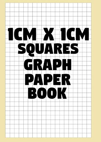 1cm x 1cm squares Graph Paper Book: Miller, Simon: 9798611715475 ...