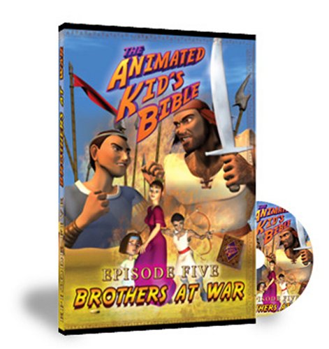 Amazon.com: The Animated Kids Bible-Episode 5 Brothers at War ...
