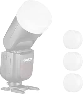 Amazon.com : Supon V1 Diffuser Dome Kit for Godox V1 Round Head Flash ...