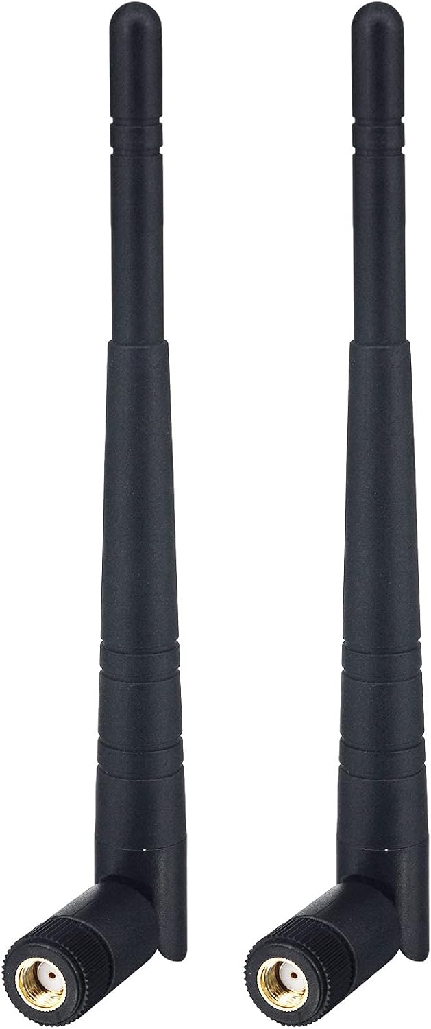 Amazon.com: BOOBRIE 2-Pack Dual Band WiFi Antenna 2.4GHz 5GHz 5.8GHz ...