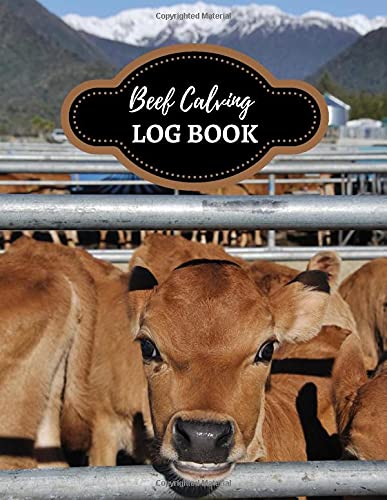 Beef Calving Log Book Beef Calving Log Cattle Record Keeping ...