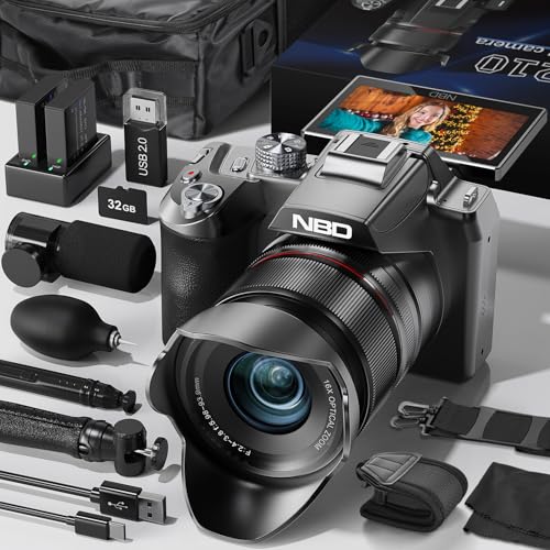 Amazon | NBD 8K 6400万画素 デジタル一眼レフカメラ【Wi-Fiとアプリ