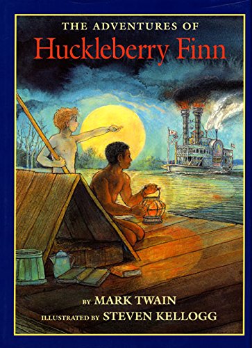 The Adventures of Huckleberry Finn: Twain, Mark, Kellogg, Steven ...