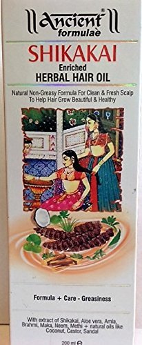 Amazon.com: Hesh Shikakai Herbal Hair Oil 200ml by Hesh : Beauty ...