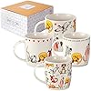 Amazon.com | SPOTTED DOG GIFT COMPANY Dog Mugs, 12 oz Coffee Mug Set of ...