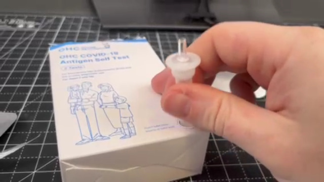 Watch OHC COVID-19 Antigen Self-Test& Fast Test Results! on Amazon Live