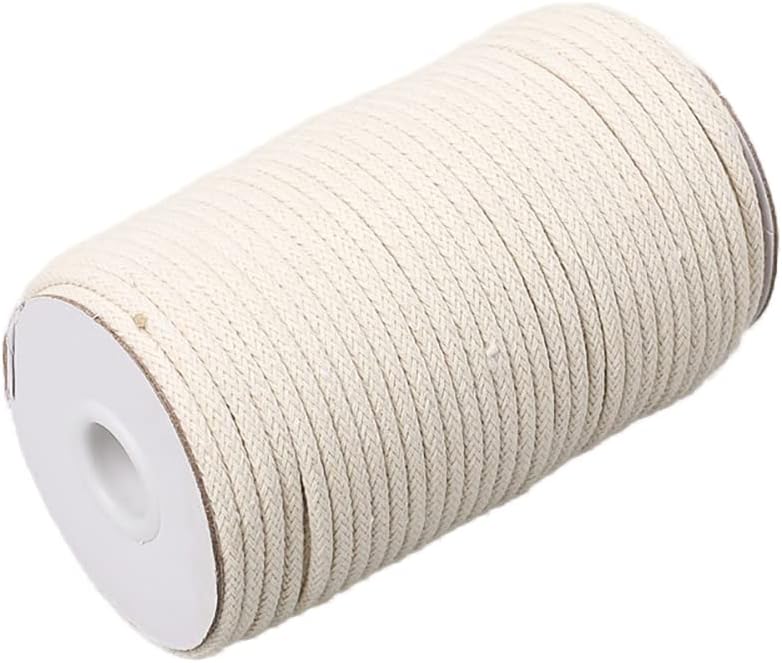 Amazon.com: Cotton Rope 5mm, Macrame Cord 5mm x 50 Yards Cotton Cord ...