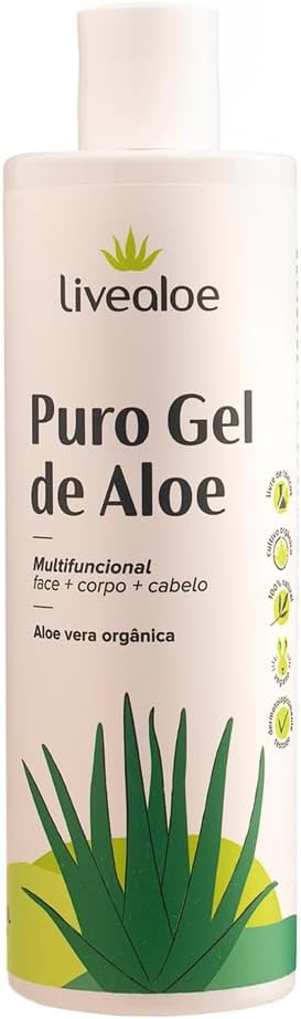 LiveAloe Puro Gel De Aloe 500 Ml | Amazon.com.br
