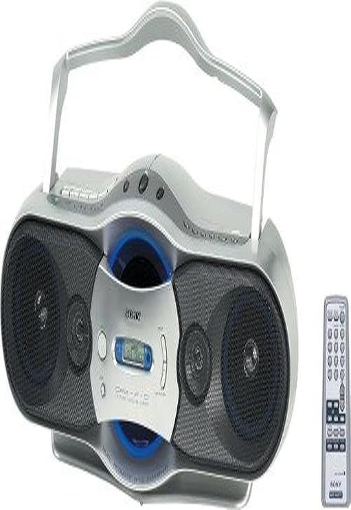 Amazon.com: Sony CFD-F10 CD / Radio / Cassette Recorder, Silver ...