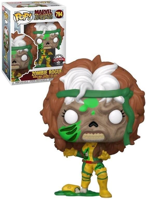 Amazon.com: Funko POP! Marvel: Zombies Rogue, fac-053571-21014 : Toys ...