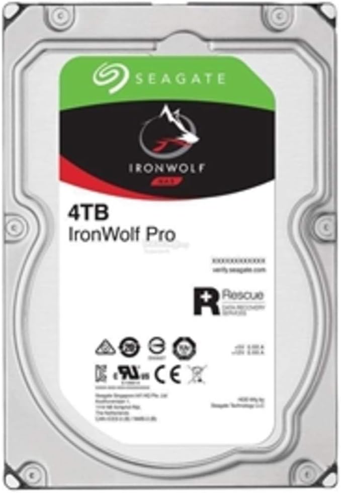 Amazon.com: Seagate IronWolf Pro, 4 TB, Enterprise NAS Internal HDD ...