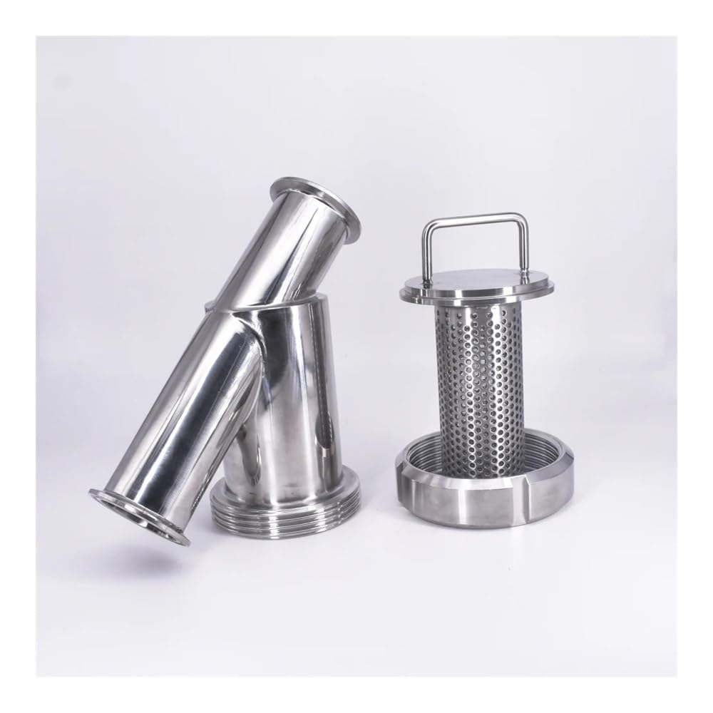 Amazon.com: IPUDIS 51mm Pipe OD x 2" Tri Clamp Y-Shaped Strainer Filter ...
