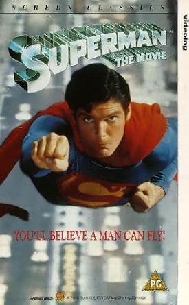 Superman: The Movie [VHS] [1978] : Christopher Reeve, Margot Kidder ...