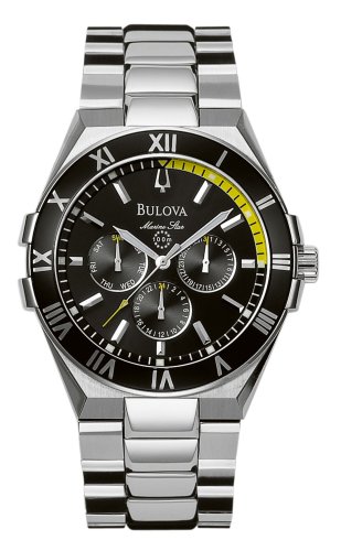 Bulova Men's 96C005 Marine Star Day-Date Watch : Amazon.in: Fashion
