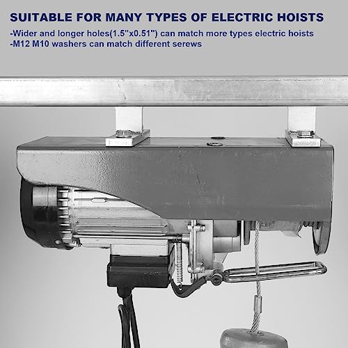 Snapklik.com : Craftforce Electric Hoist Installation Roller Trolley, 4 ...
