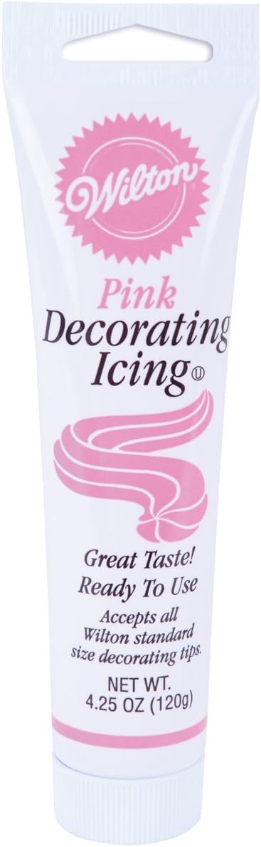 Amazon.com: Wilton Pink Icing Tube : Grocery & Gourmet Food
