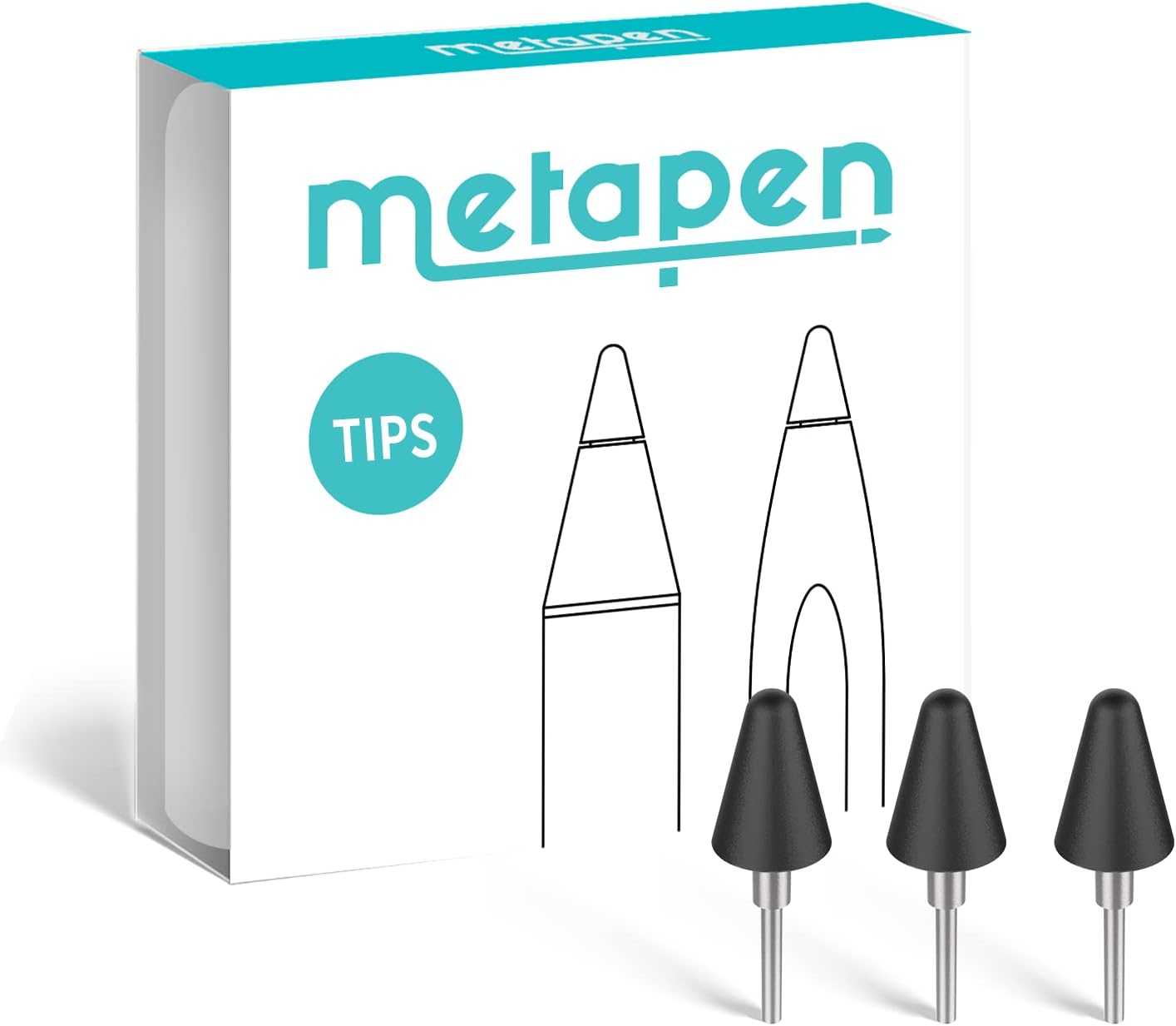 Metapen M2 Stylus Pen,2025 Upgrade 4096 Finest Control, Eraser End ...