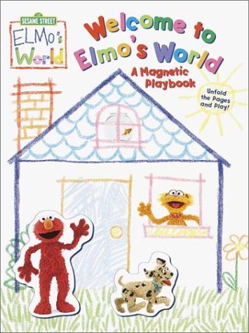 Amazon.com: Welcome to Elmo's World: A Magnetic Playbook: 9780375813764 ...