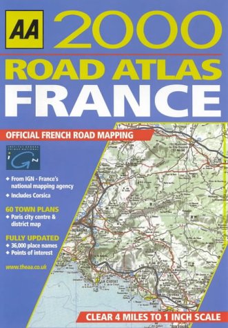 AA Road Atlas France (AA Atlases): Hanh, Thich: 9780749522858: Amazon ...